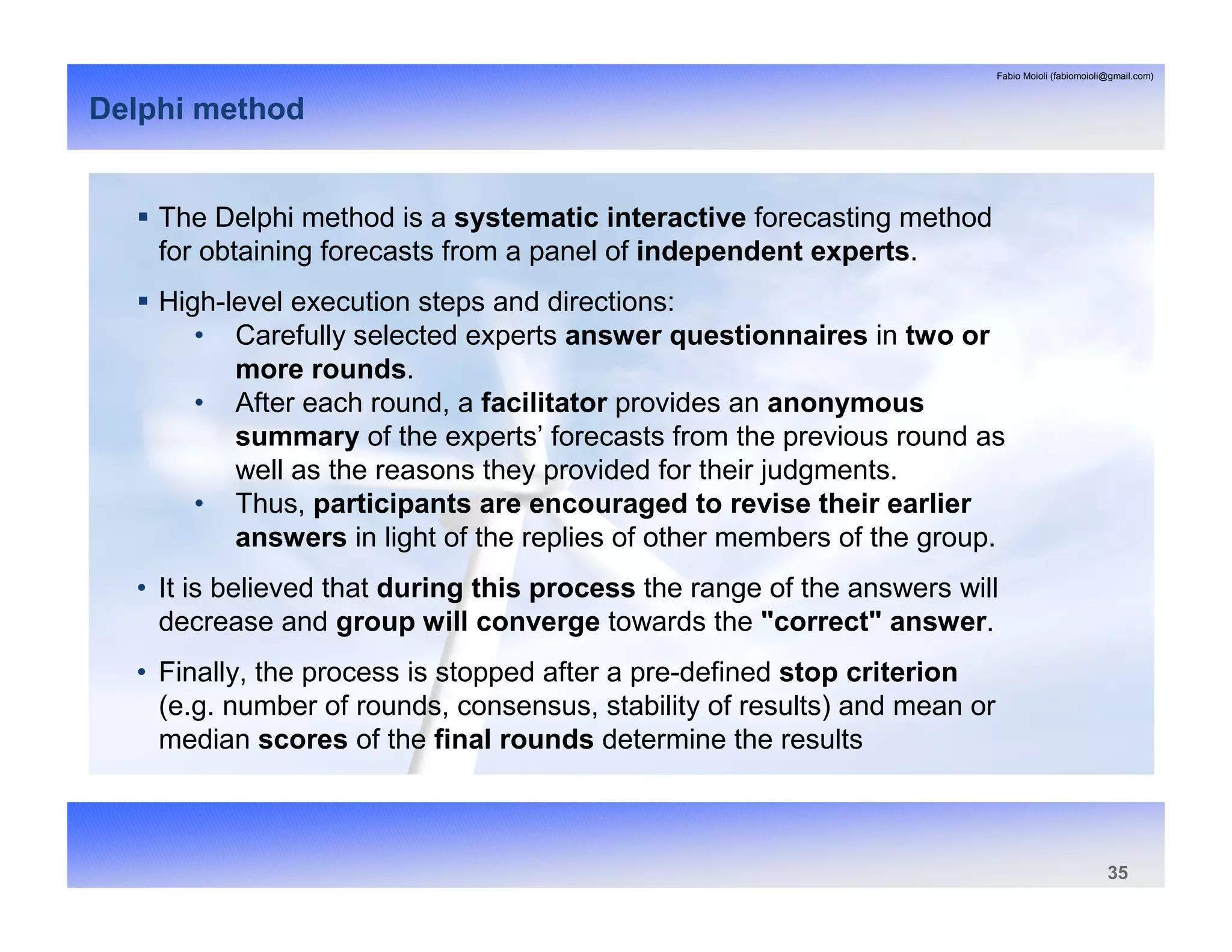 Project Management - Module 3 Training (Fabio Moioli) | PDF | Business | Business and Finance