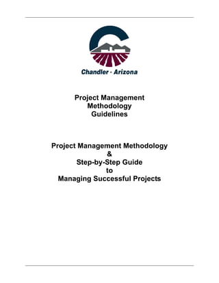 Project Management Methodology Guidelines | PDF