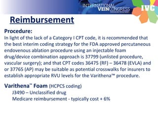 Polidocanol Endovenous Microfoam: Where Are We? | PPT