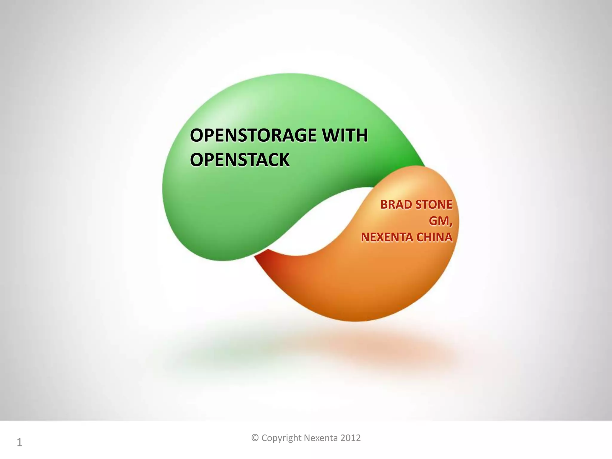Openstorage with OpenStack, by Bradley | PPT