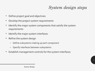 Pm02 system design | PPT | Operating Systems | Computer Software and ...