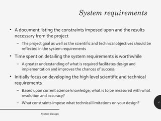 Pm02 system design | PPT | Operating Systems | Computer Software and ...
