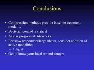 Venous Leg Ulcers: Wound Preparation & Adjuvants to Healing | PDF ...