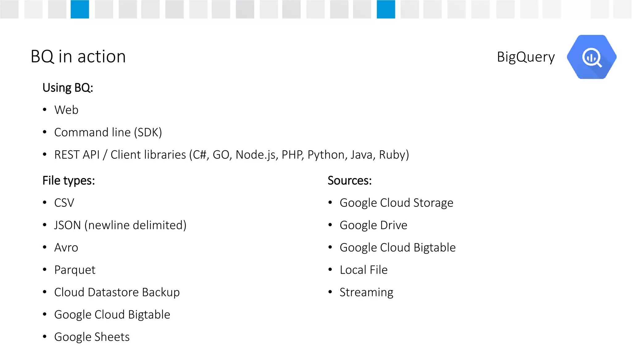 Introduction to GCP BigQuery and DataPrep | PPTX