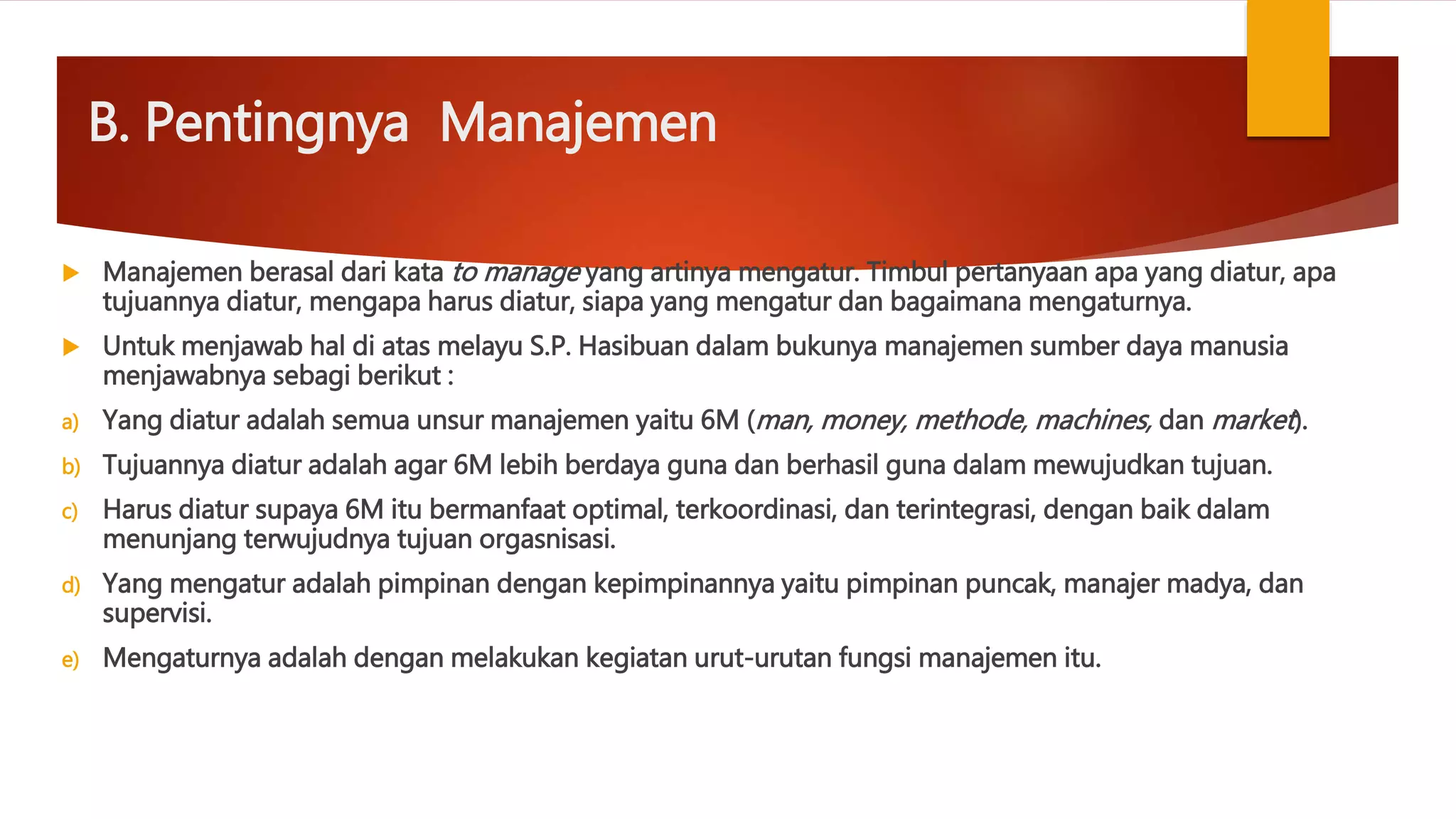 pengantar manajemen | PPT