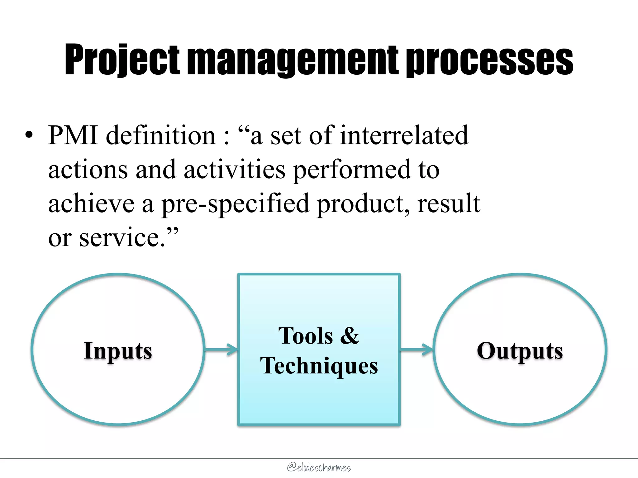 Project Management 1.1 introduction | PDF