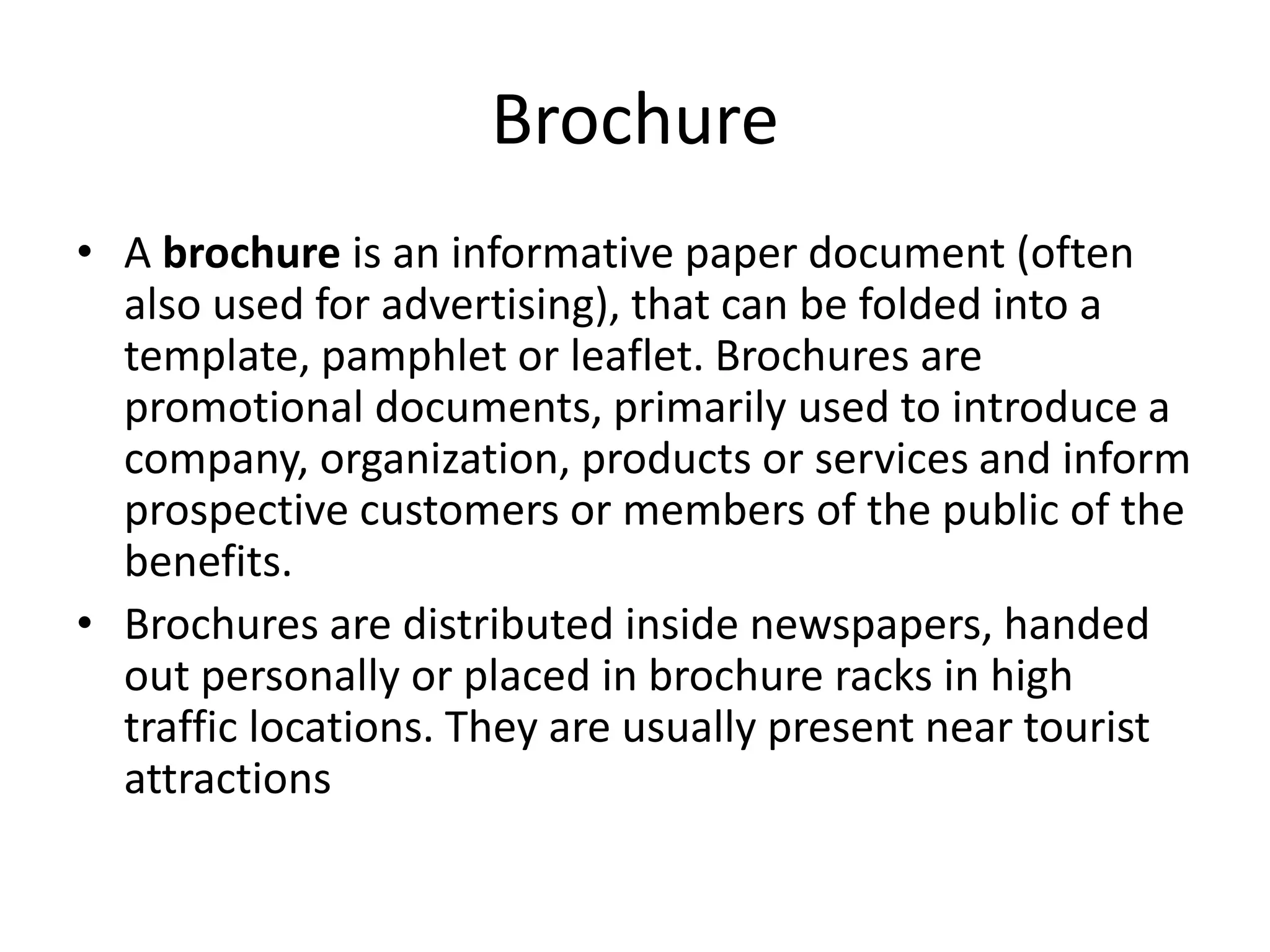 Print Media, Types of Print media, history and Importance | PDF