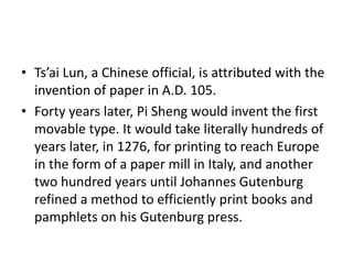 Print Media, Types of Print media, history and Importance | PDF