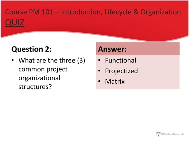 Project Management Foundations Course 101 - Project Management Concepts ...