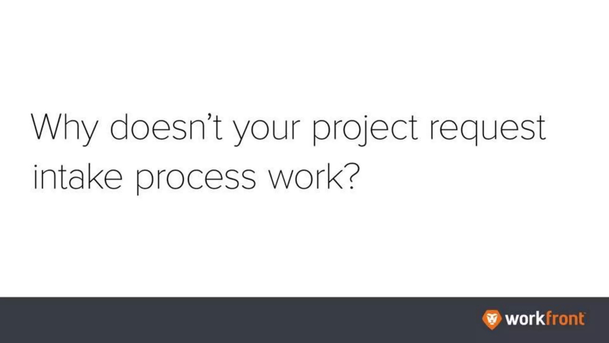 Project Management 101: Project Request Intake | PPT