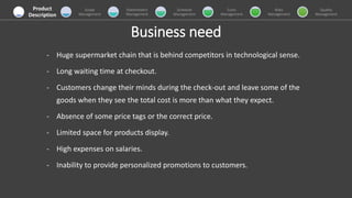 Introducing self-scanners to CRAI chain in Milan (case work) | PPTX