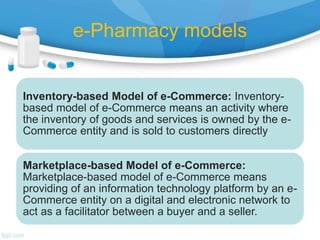 e-Pharmacies in INDIA | PPTX