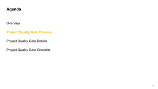 SAP Activate Methodology - Quality Gate Checklist | PPTX