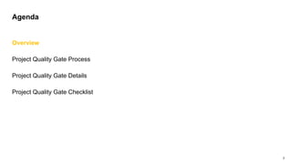 SAP Activate Methodology - Quality Gate Checklist | PPTX