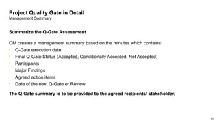 SAP Activate Methodology - Quality Gate Checklist | PPTX