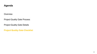 SAP Activate Methodology - Quality Gate Checklist | PPTX