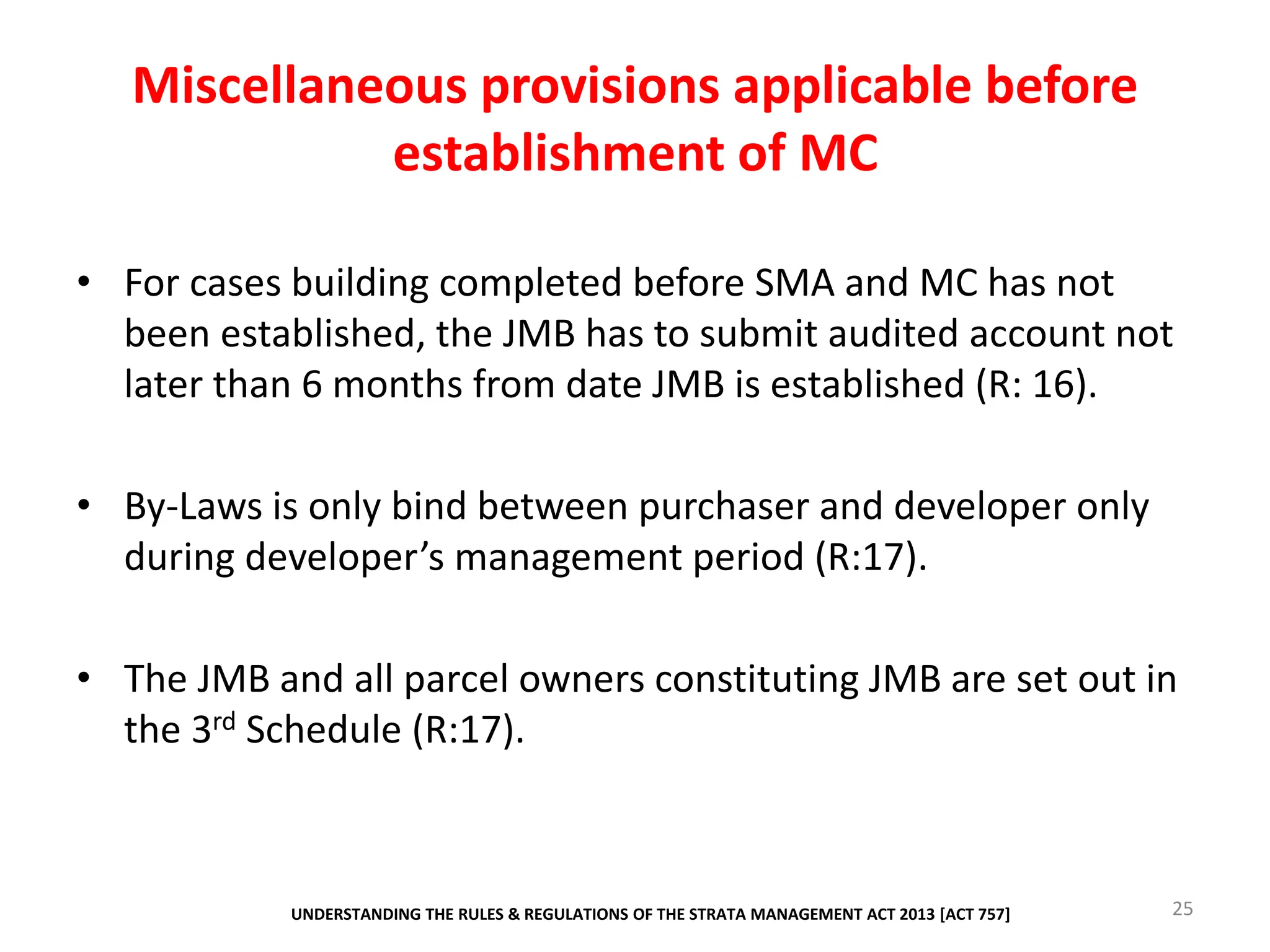 PSM - Strata Management Regulations 2015 | PPTX