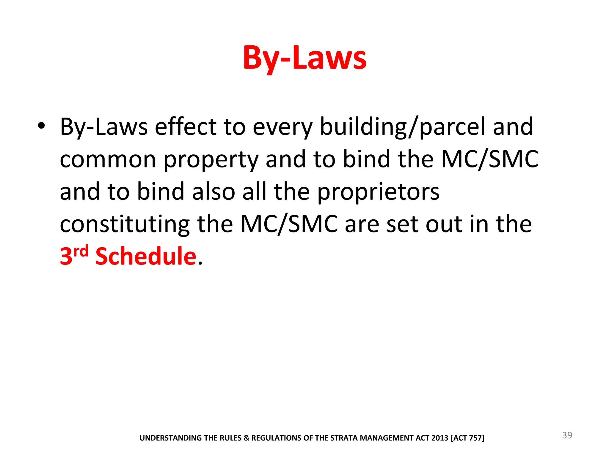 PSM - Strata Management Regulations 2015 | PPTX