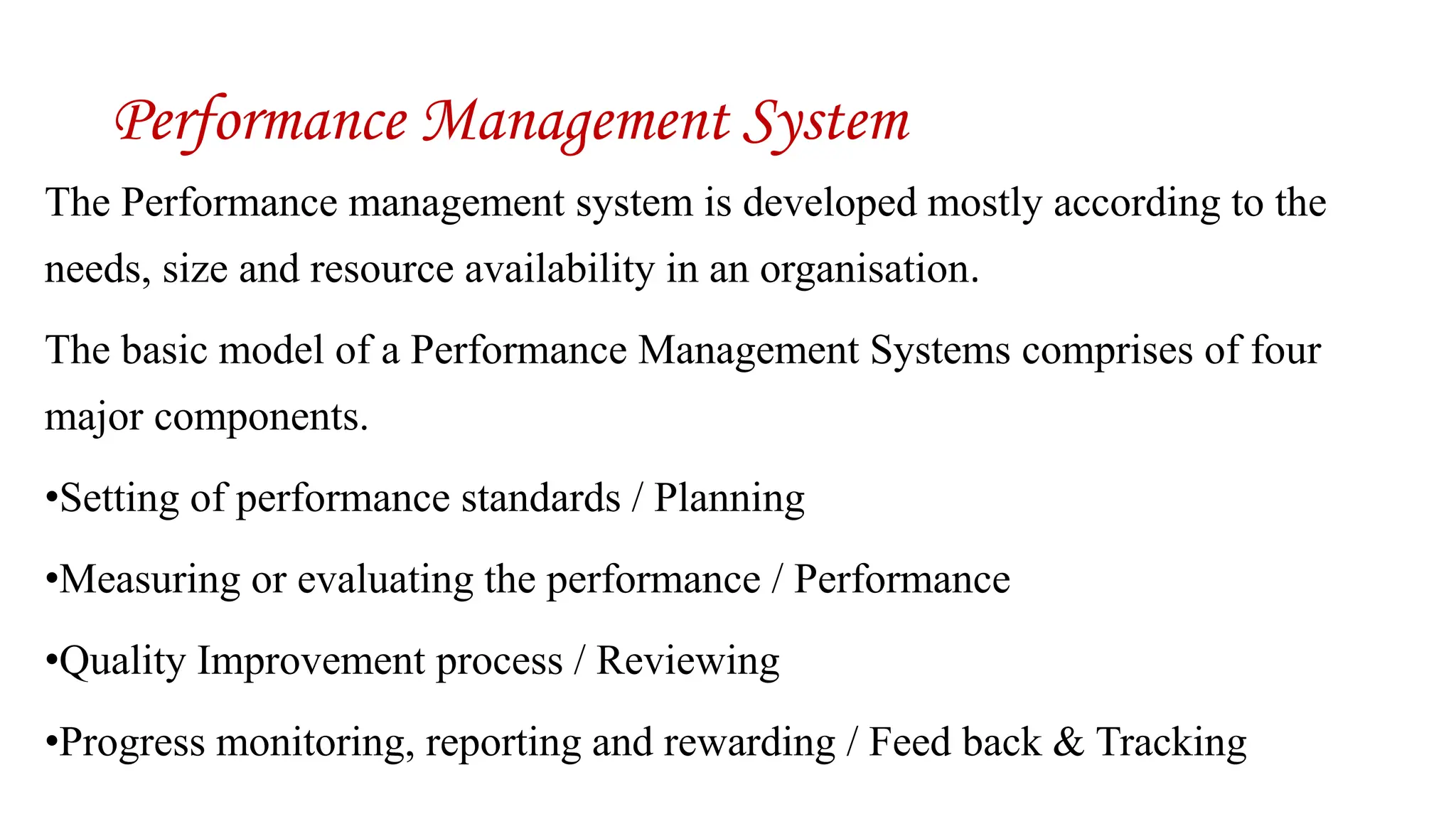III.Performance Management system 3.pptx | Human Resources | Business