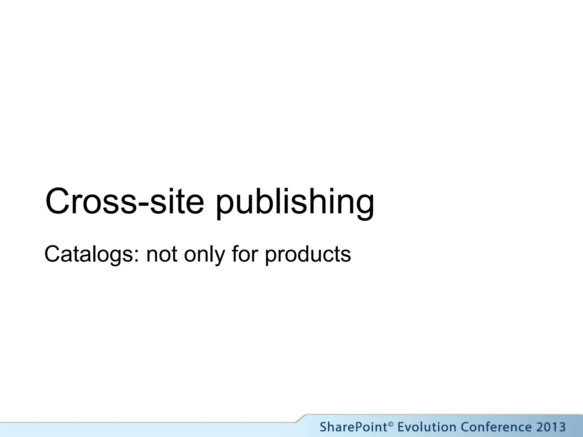 P&M302 Real-life building public-facing websites with SharePoint 2013 | PPT
