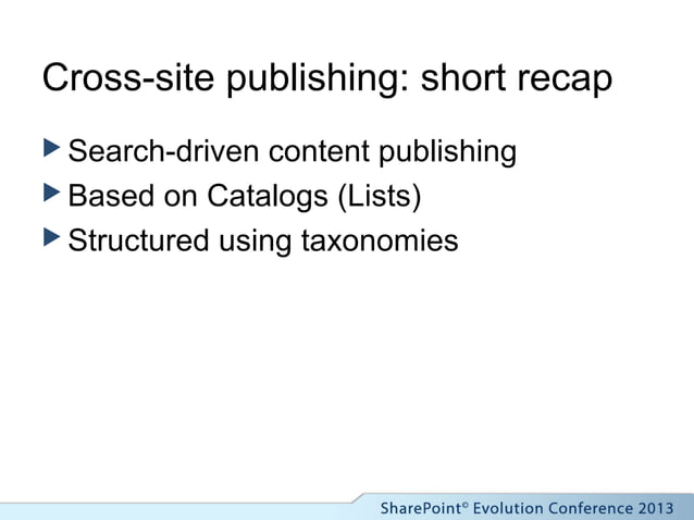 P&M302 Real-life building public-facing websites with SharePoint 2013 | PPT