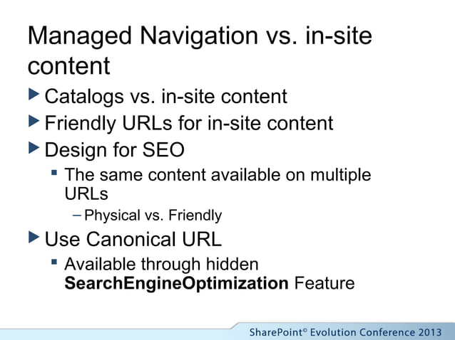 P&M302 Real-life building public-facing websites with SharePoint 2013 | PPT