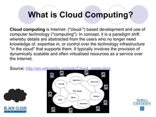 Pm440 Presentation Black Cloud | PPT