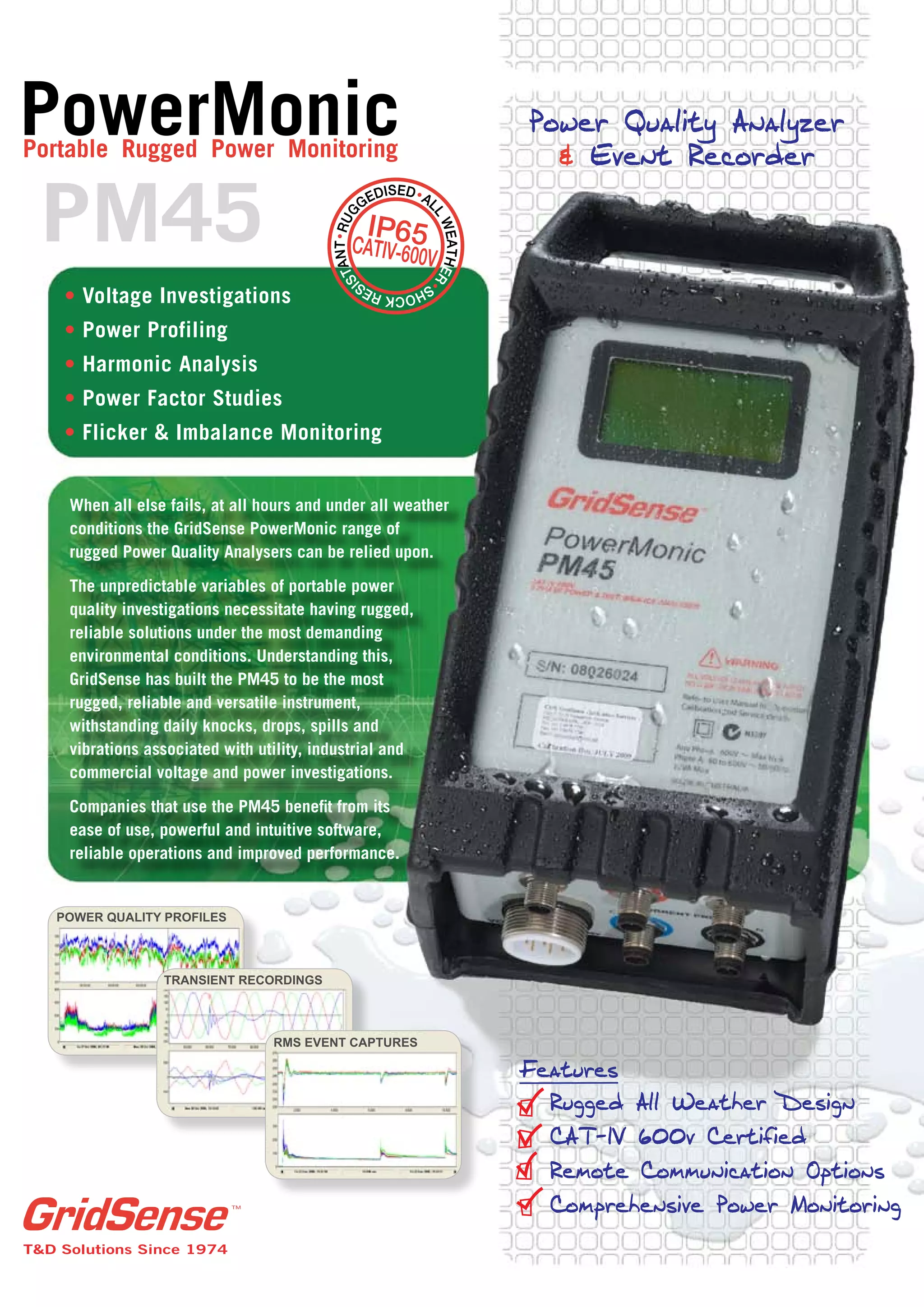 Pm45 brochure a4 25 sep08 | PDF
