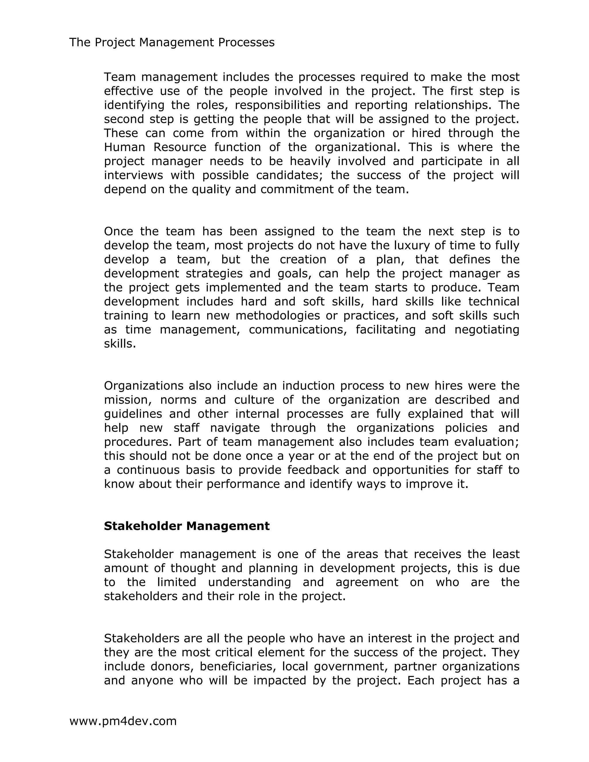 Pm4 dev the_project_managment_processes | PDF