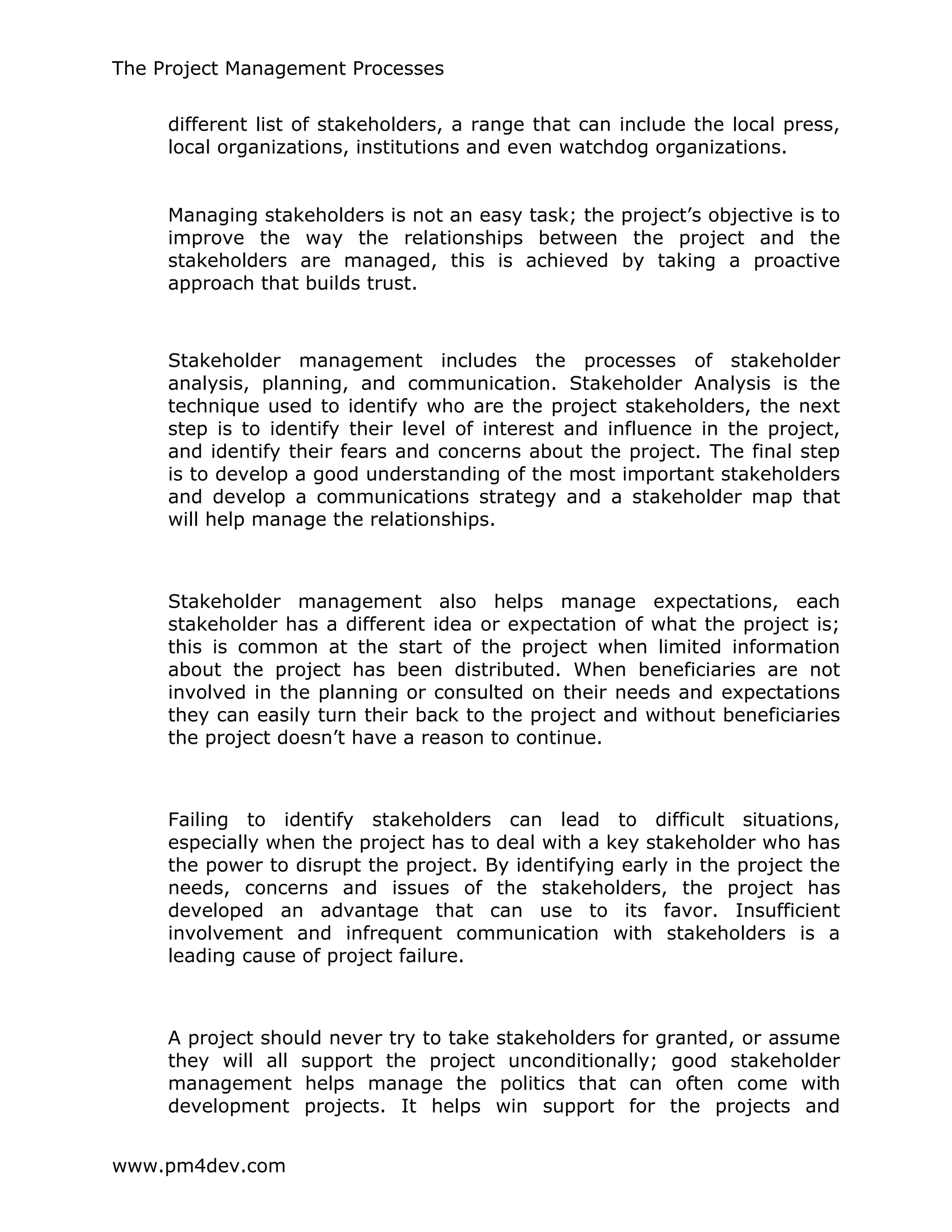 Pm4 dev the_project_managment_processes | PDF