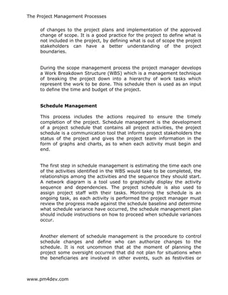 Pm4 dev the_project_managment_processes | PDF