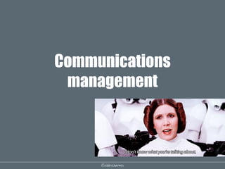 Project Management 6 communication | PDF