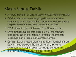 Pemrograman Mobile Android (Modul I) | PPT