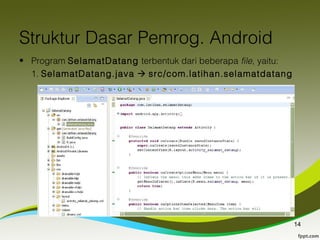 Pemrograman Mobile Android (Modul III) | PPT