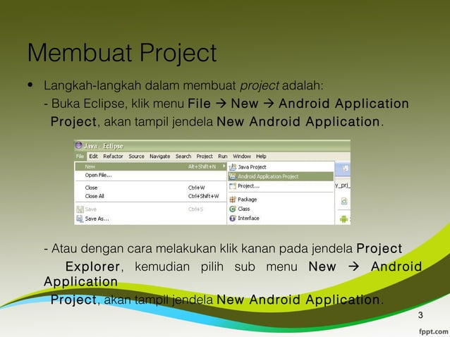 Pemrograman Mobile Android (Modul III) | PPT
