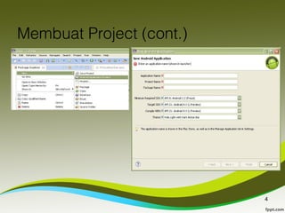 Pemrograman Mobile Android (Modul III) | PPT