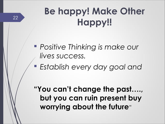 Napoleon Hill's Key to Positive Thinking | PPT | Religion & Spirituality
