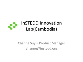 InSTEDD Innovation Lab | PPT