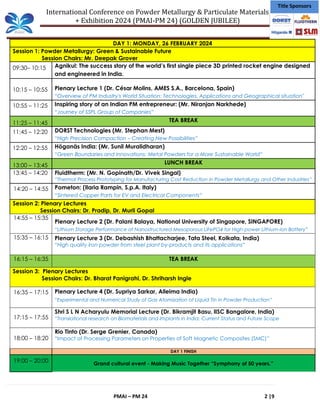 PMAI PM24 International Conference Program Schedule | PDF