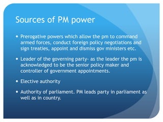 Pm and cabinet | PPTX