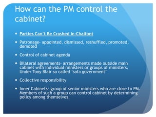 Pm and cabinet | PPTX