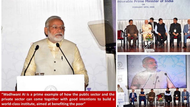 Hon’ble Prime Minister of India Shri Narendra Modi and Romesh at the ...
