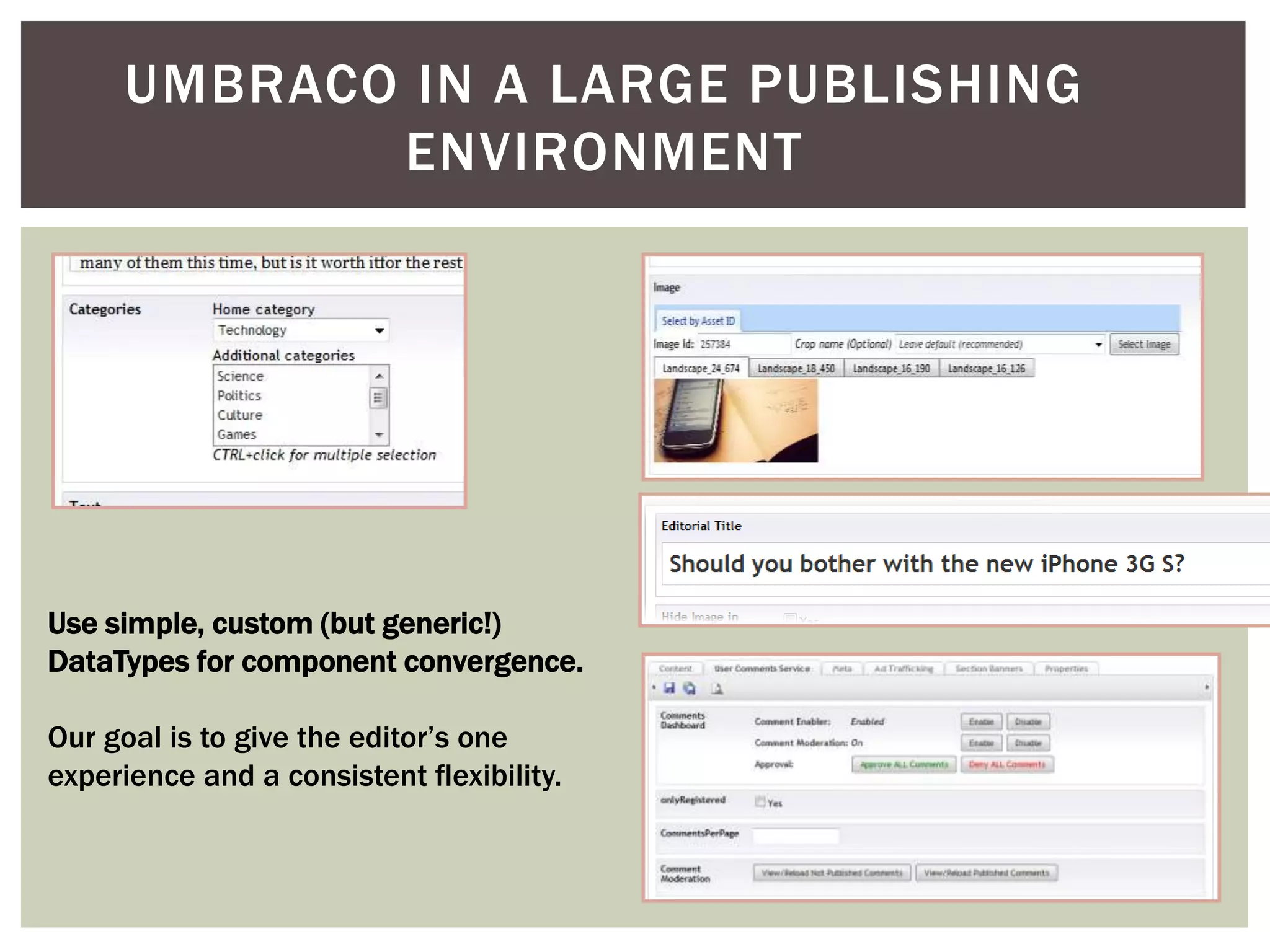Large scale, cloud computing and scalability with Umbraco | PPT