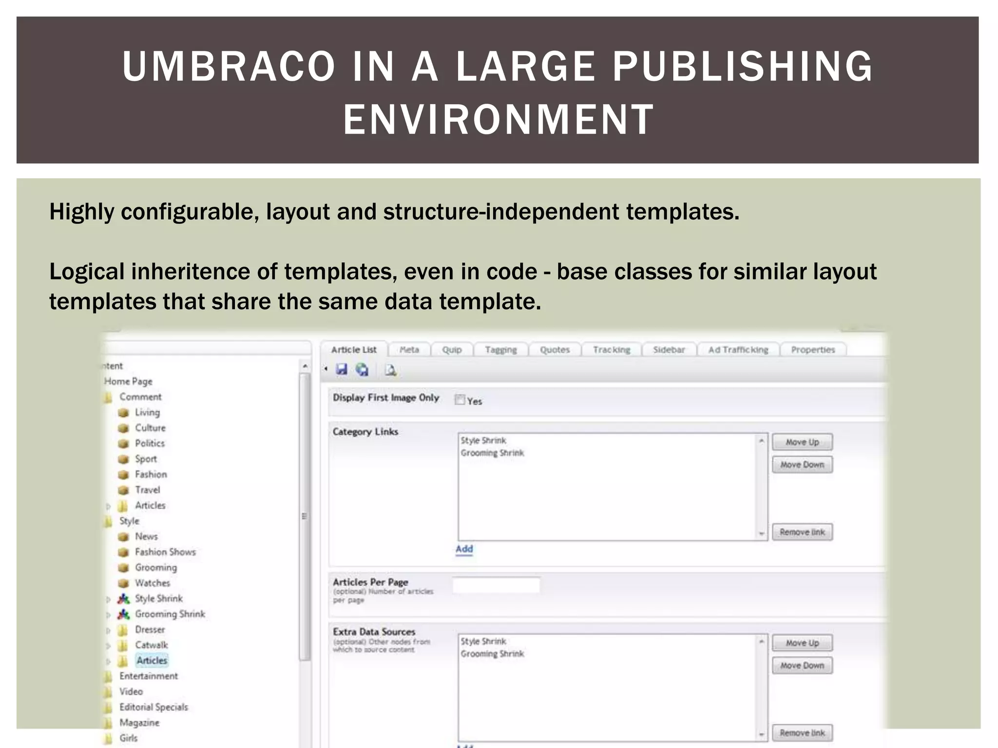 Large scale, cloud computing and scalability with Umbraco | PPT