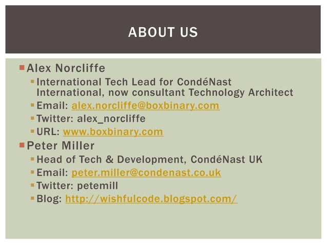 Large scale, cloud computing and scalability with Umbraco | PPT