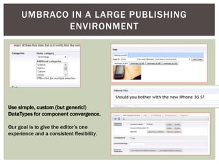 Large scale, cloud computing and scalability with Umbraco | PPT