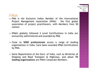 Project Management Associates Presentation - Thapar Institute | PDF