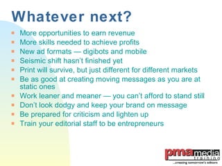 Skills gaps for media teams | PPT