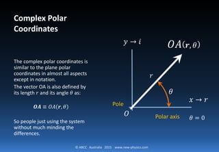 PM [B06] Complex Polar Coordinates | PDF