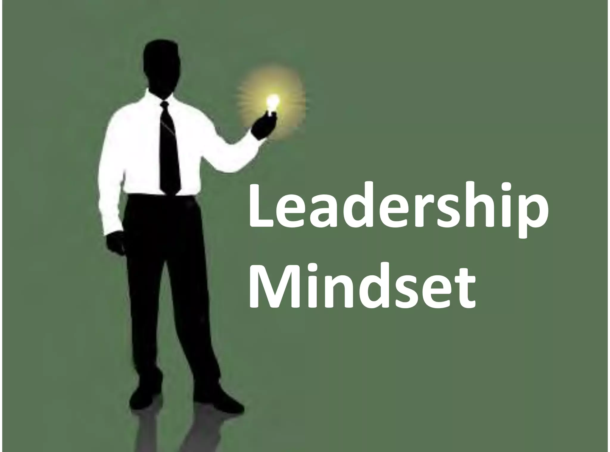 PMB 201 Leadership Mindset | PDF